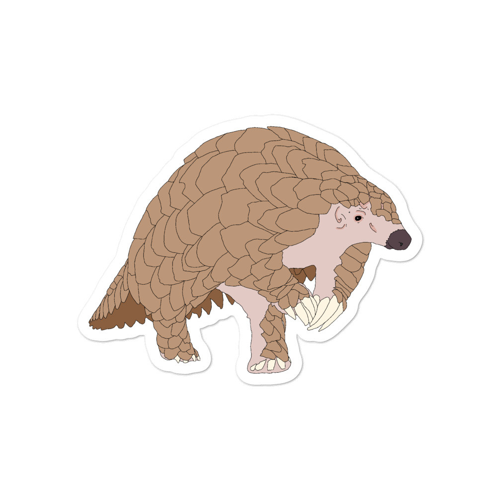 Pangolin stickers