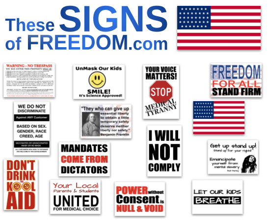 These Signs of Freedom - THESE SIGNS OF FREEDOM