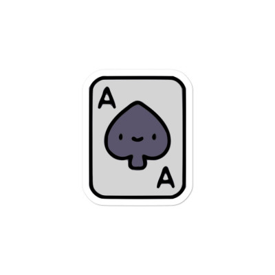 Ace Card Sticker - Tom West